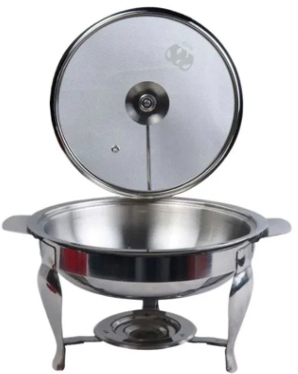 Alpha Royal Serving Dish With Stand Stainless Steel & Burner | Royal ...